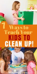 Getting Kids to Clean Up Their Messes-Little Sprouts Learning