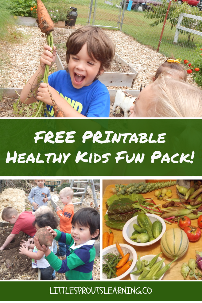 Healthy Kids Fun Pack! Free Printable