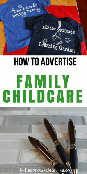 How to Advertise your Family Childcare