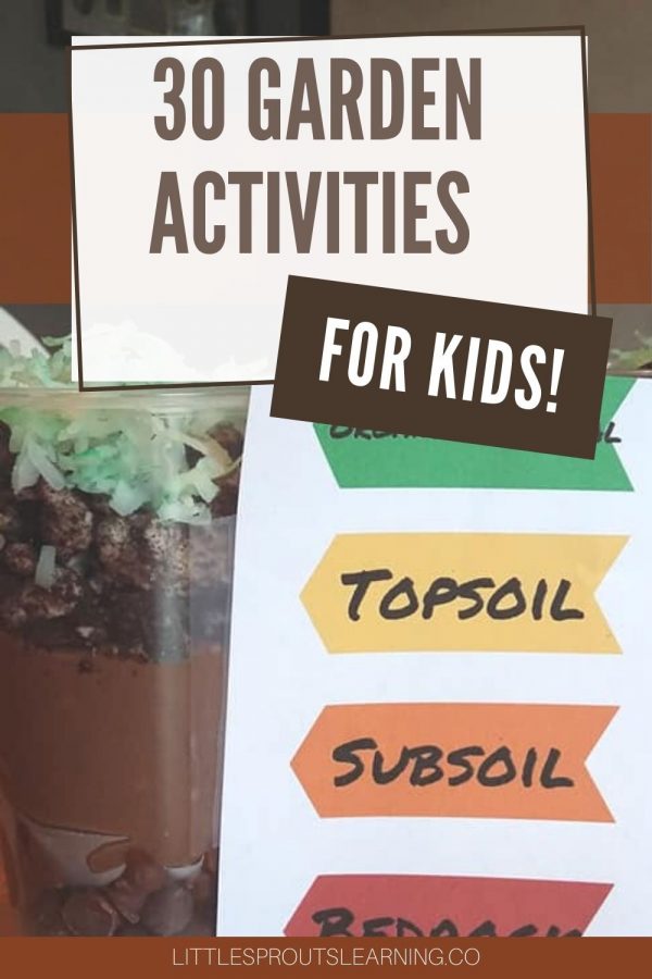 30 Garden Activities for Kids-Little Sprouts Learning