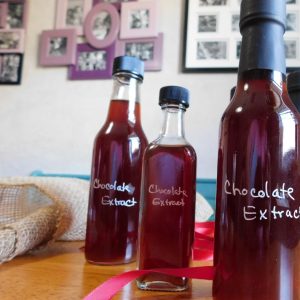 Homemade Chocolate Extract-Great Gift Idea