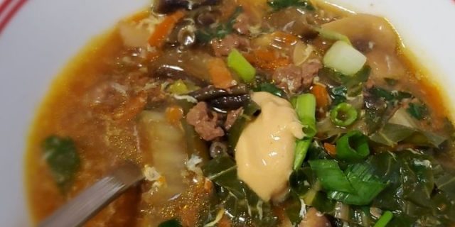 Chinese Minced Beef Soup Recipe-Little Sprouts Learning