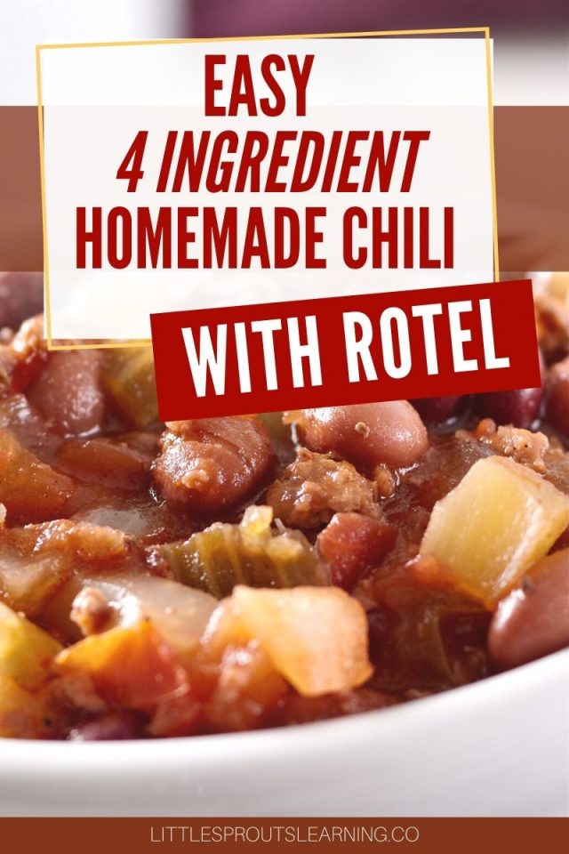 Easy Homemade Chili with Rotel (In The Crockpot!)