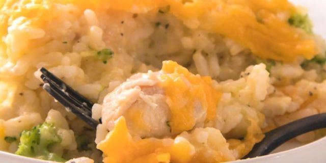 Freezer Chicken Broccoli Rice Casserole-Little Sprouts Learning