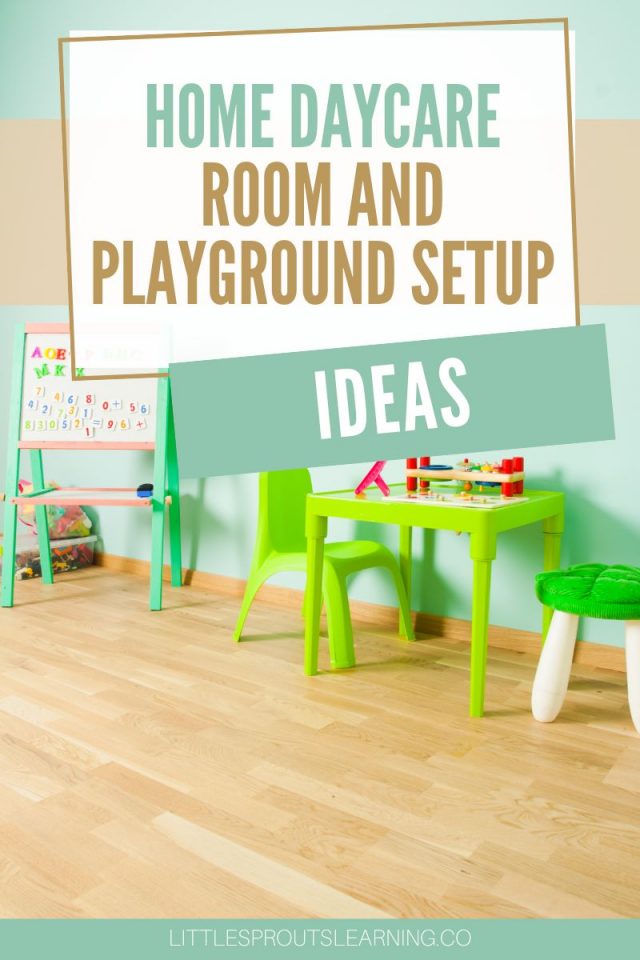 Home Daycare Room Ideas and Playground Ideas-Little Sprouts