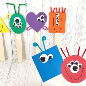 Learning Shapes and Colors Alien Activity-Little Sprouts Learning