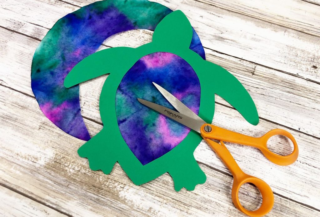 Coffee Filter Under Sea Suncatchers Activity-Little Sprouts Learn