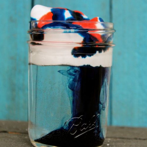 Fireworks in a Jar Science Activity for Preschool-Little Sprouts