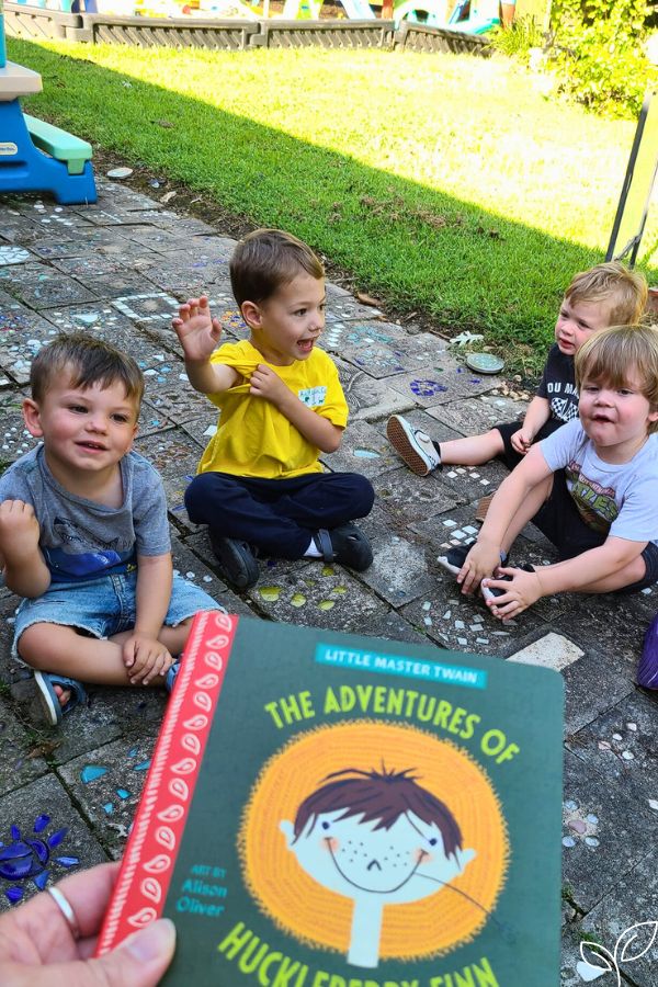 Daycare Lesson Plans on Huck Finn-Little Sprouts Learning