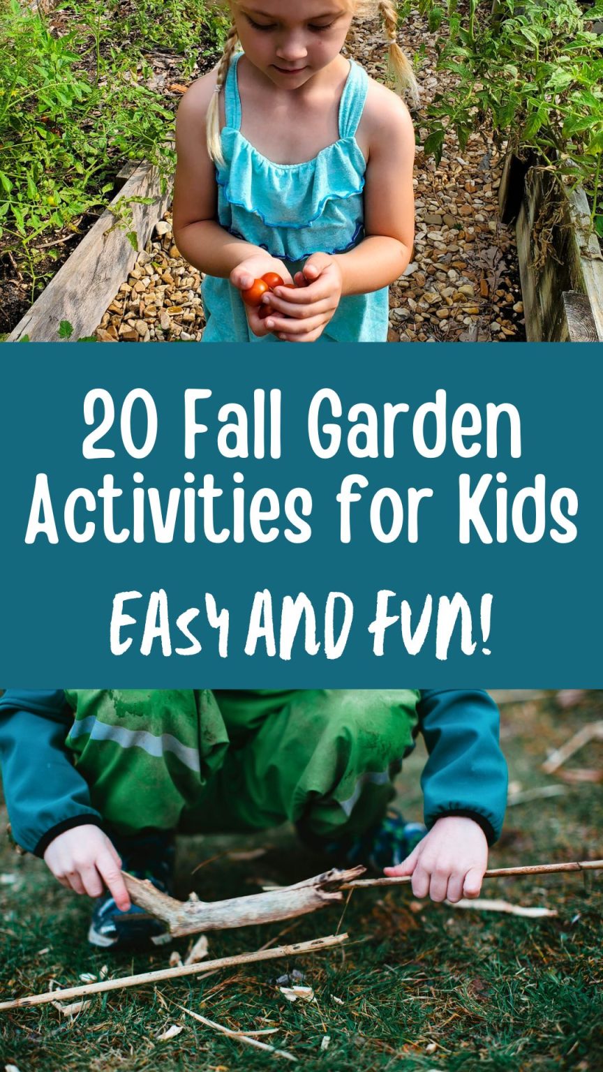 20 Fall Garden Activities for Kids-Little Sprouts Learning