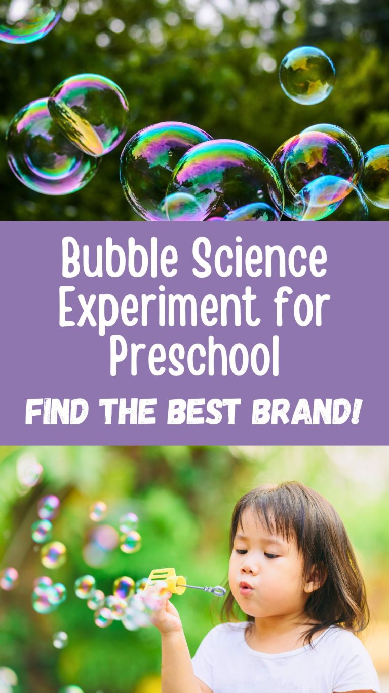 Bubble Science Experiment for Preschool-Little Sprouts Learning