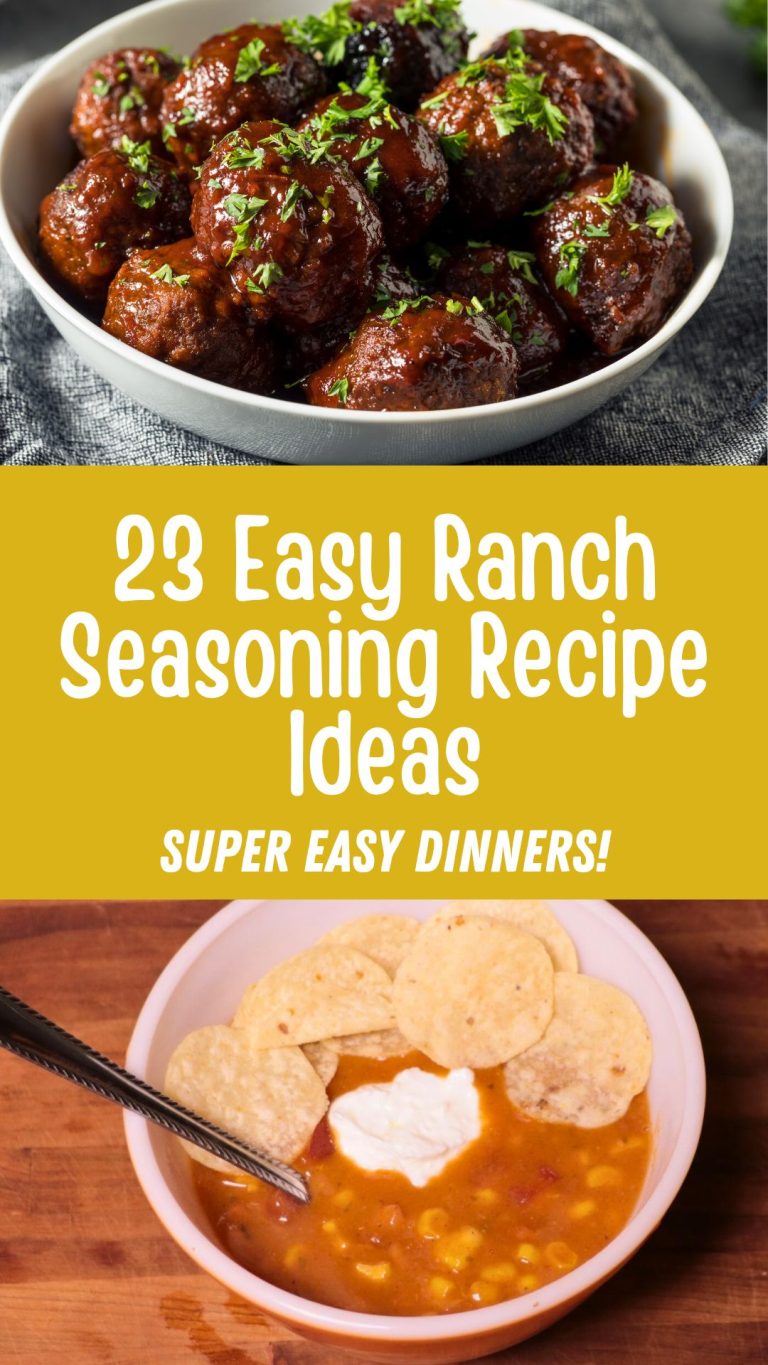 23 Easy Ranch Seasoning Recipe Ideas