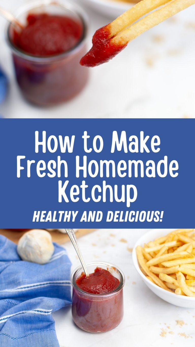 How to Make Fresh Homemade Ketchup