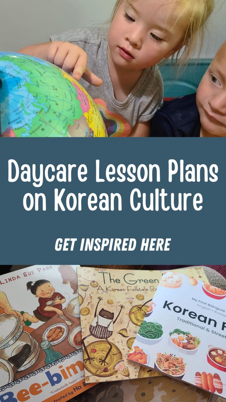 Daycare Lesson Plans on Korean Culture