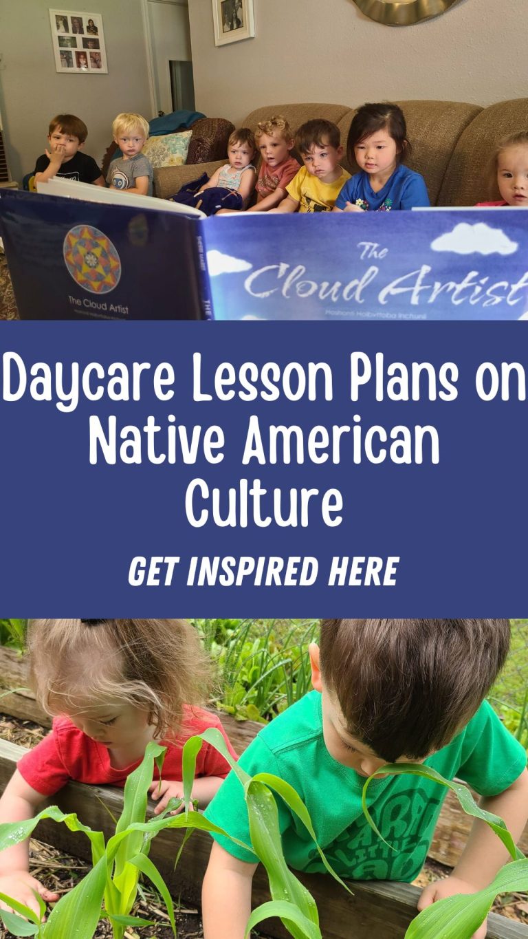 Daycare Lesson Plans on Native American Culture