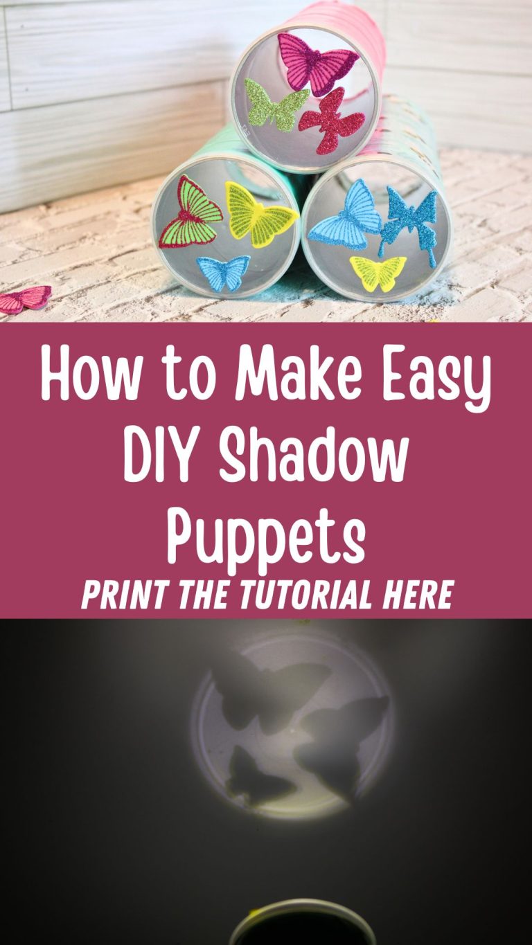 How to Make Easy DIY Shadow Puppets