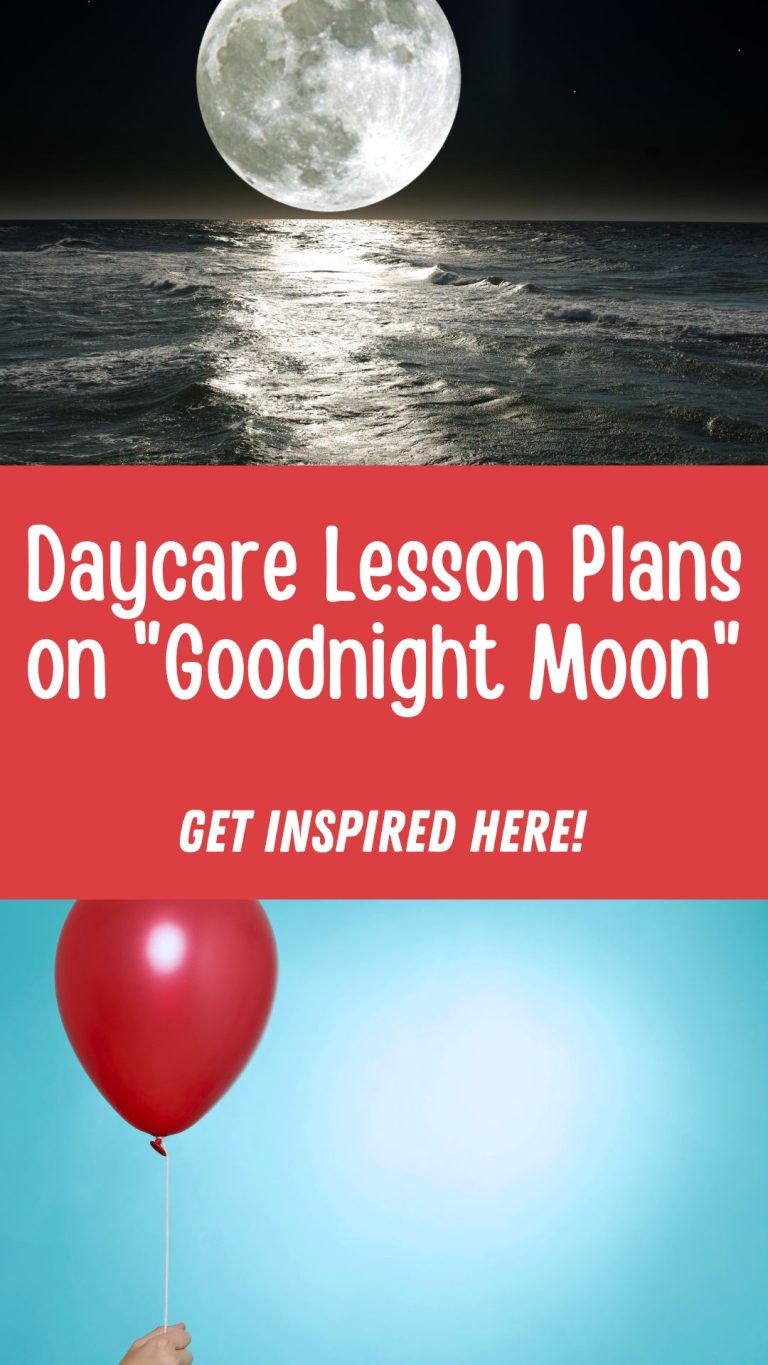 Daycare Lesson Plans on "Goodnight Moon"