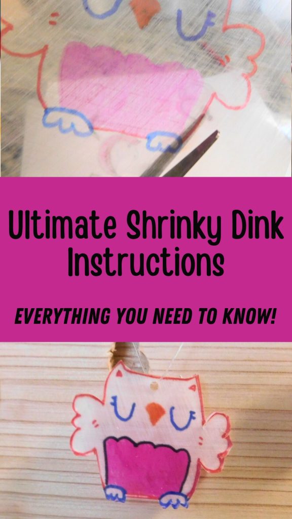 Ultimate Shrinky Dink Instructions